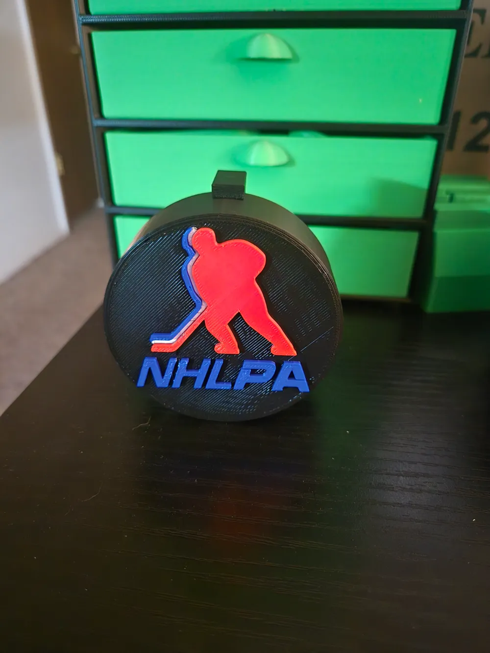 NHLPA Logo Puck ( NHL Players Association ) by GJ-3D-Design - MakerWorld