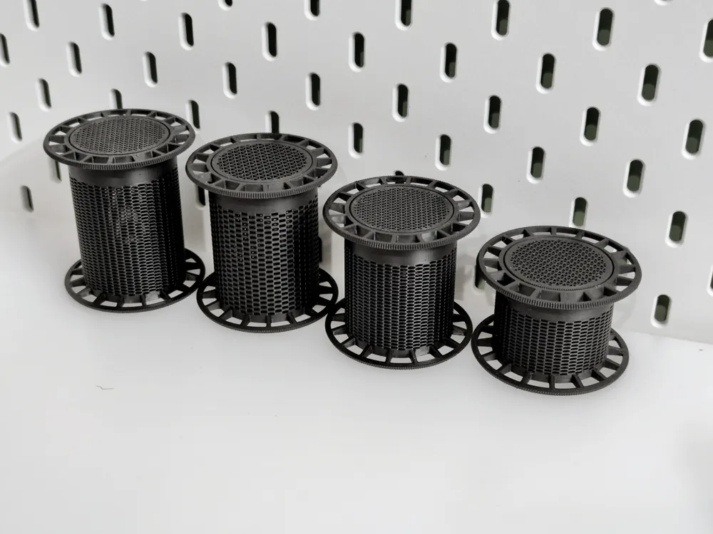 High Performance Spool Desiccant Container Holder - Free 3D Print Model ...