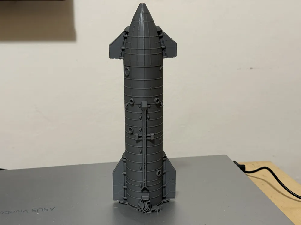 Starship 23 cm by Creatività in 3D MakerWorld: Download Free 3D Models