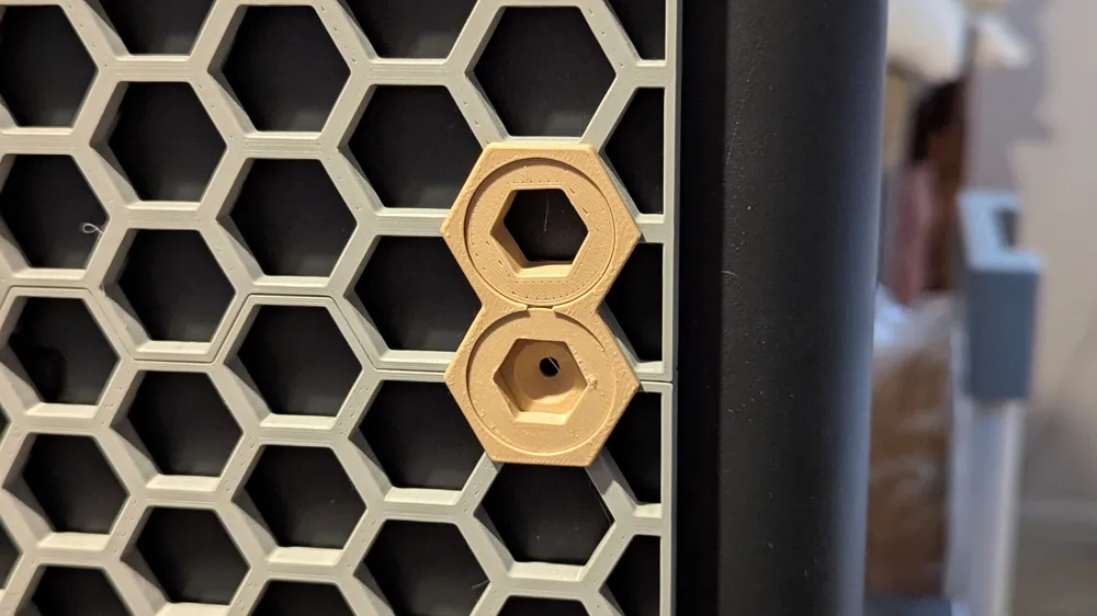EZ-Lock Honeycomb Storage Wall Panel Connectors by Wile E. 3D ...