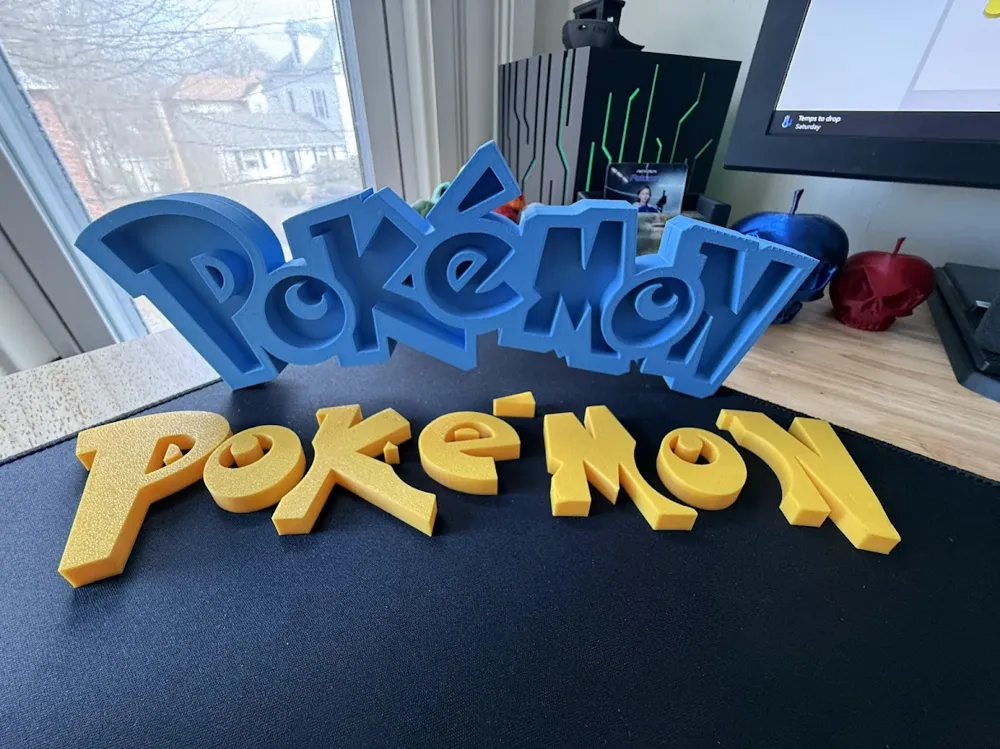 Pokemon 3D Logo (NO AMS) by ColinSmith978 MakerWorld: Download Free 3D ...