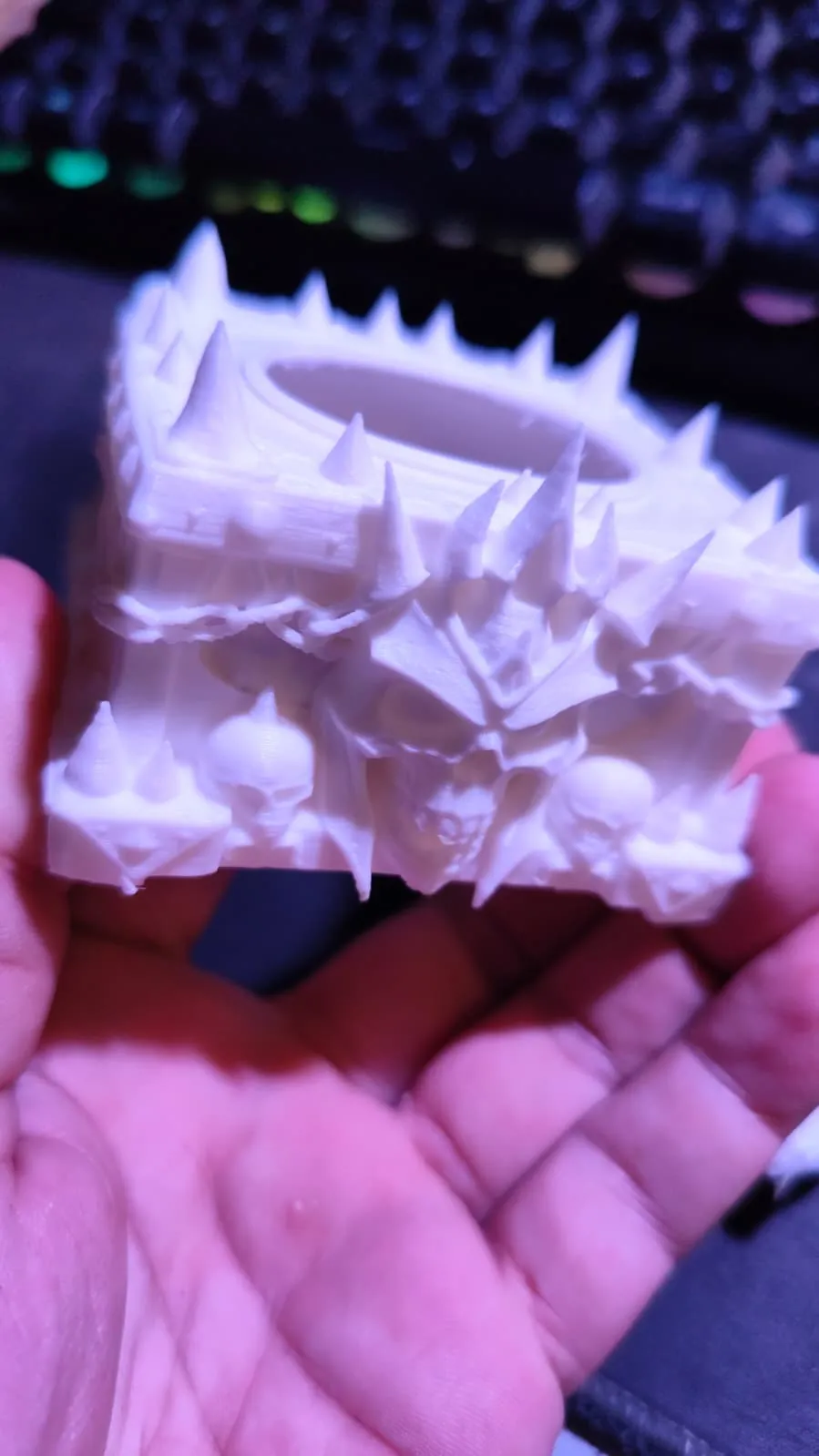 World of Warcraft Lich King Tissue Box - Free 3D Print Model - MakerWorld