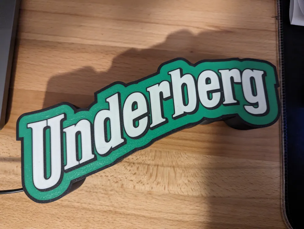 Underberg Lightbox (Light Box) by slicenextrude - MakerWorld