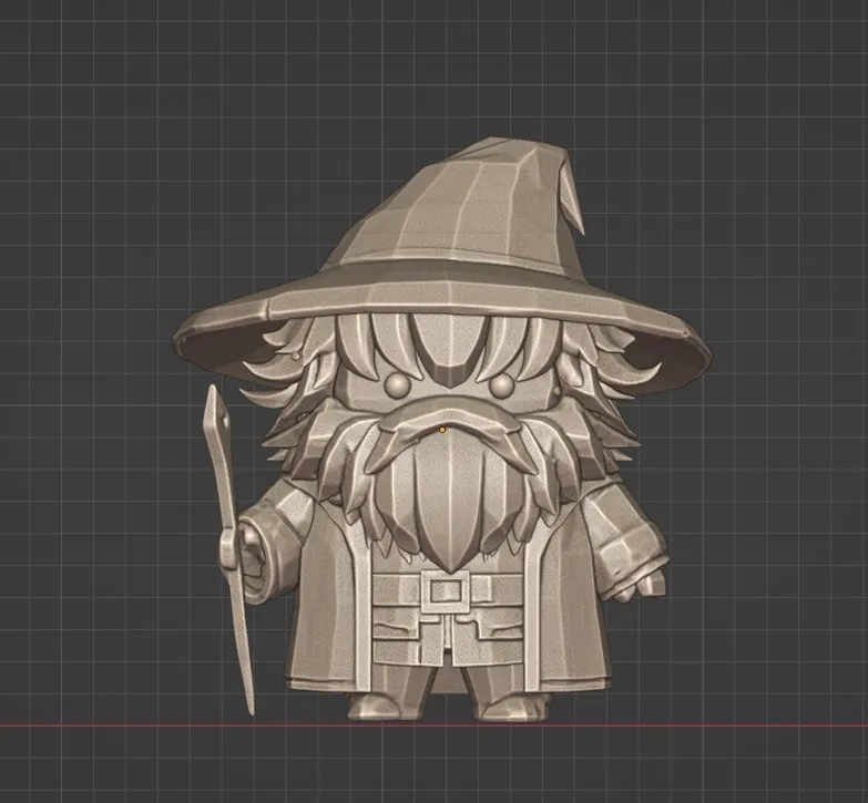 Harry Potter Chibi Hagrid – 3D Printable Figure - Free 3D Print Model ...