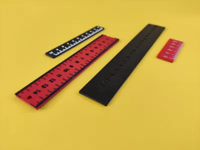 Ruler Maker - Customizable Rulers by Koolm MakerWorld: Download Free 3D ...