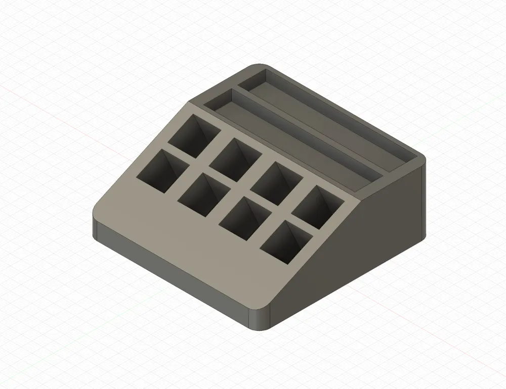 CNC Router Bit Holder by grubbmake - MakerWorld