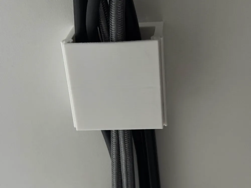 Cable management bracket by sharjeel - MakerWorld