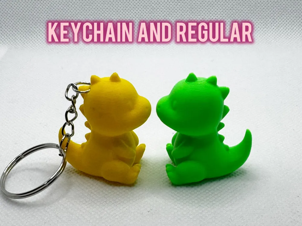 Cute Mini Dinosaur - Free 3D Print Model - MakerWorld