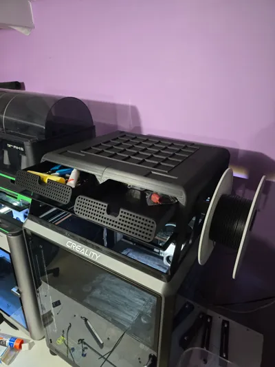 Creality K1 Max CFS/Gridfinity Riser With Storage by Kyesniper ...