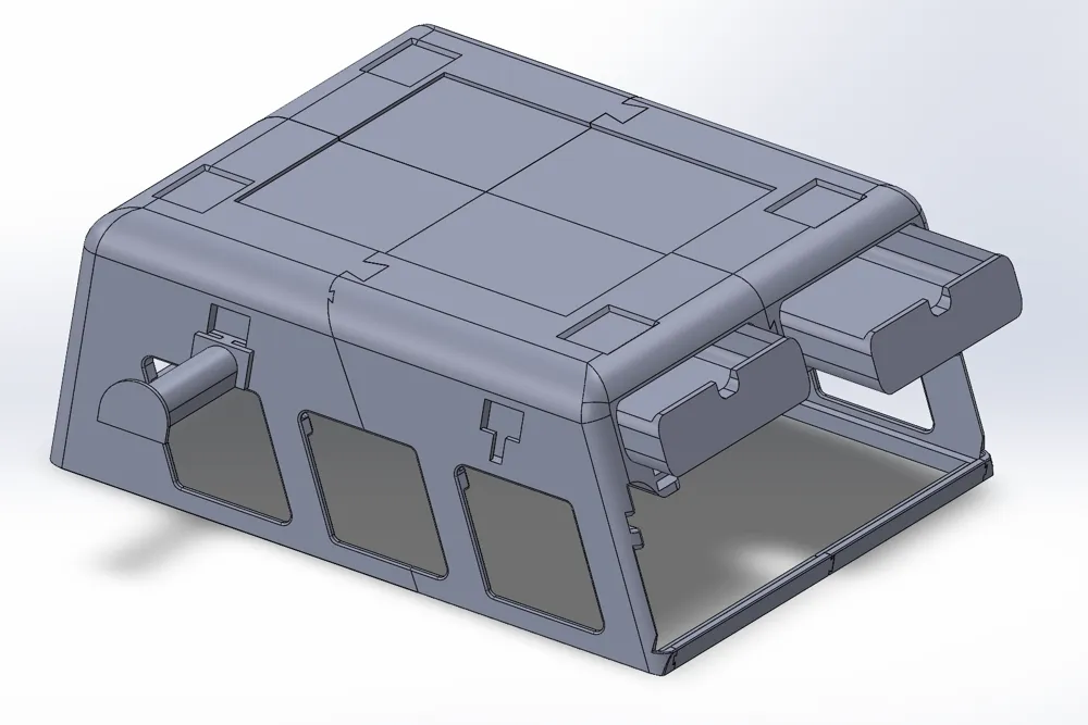 Creality K1 Max CFS/Gridfinity Riser With Storage by Kyesniper ...