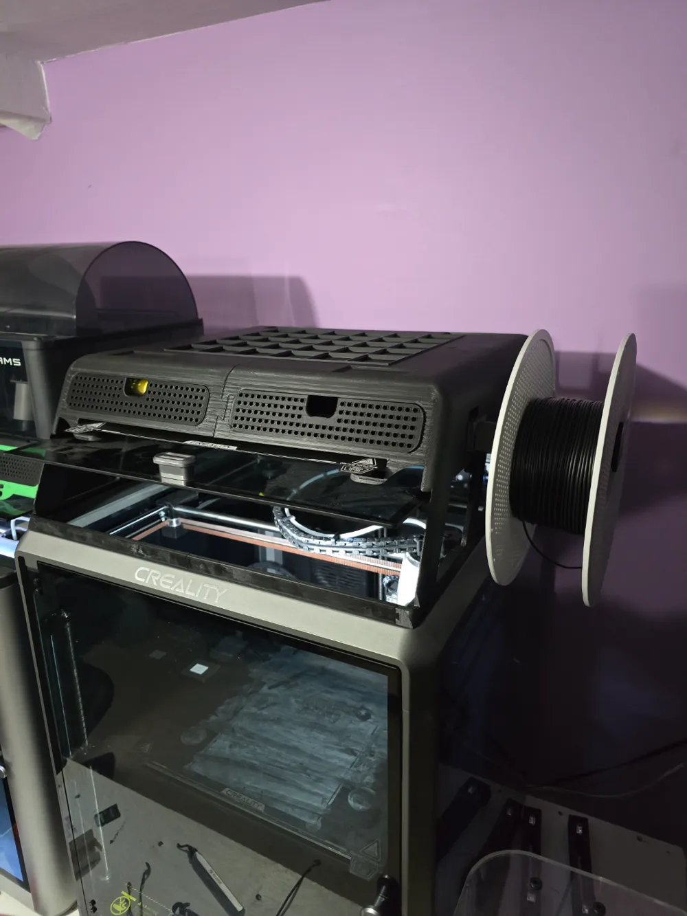 Creality K1 Max CFS/Gridfinity Riser With Storage by Kyesniper MakerWorld: Download Free 3D Models