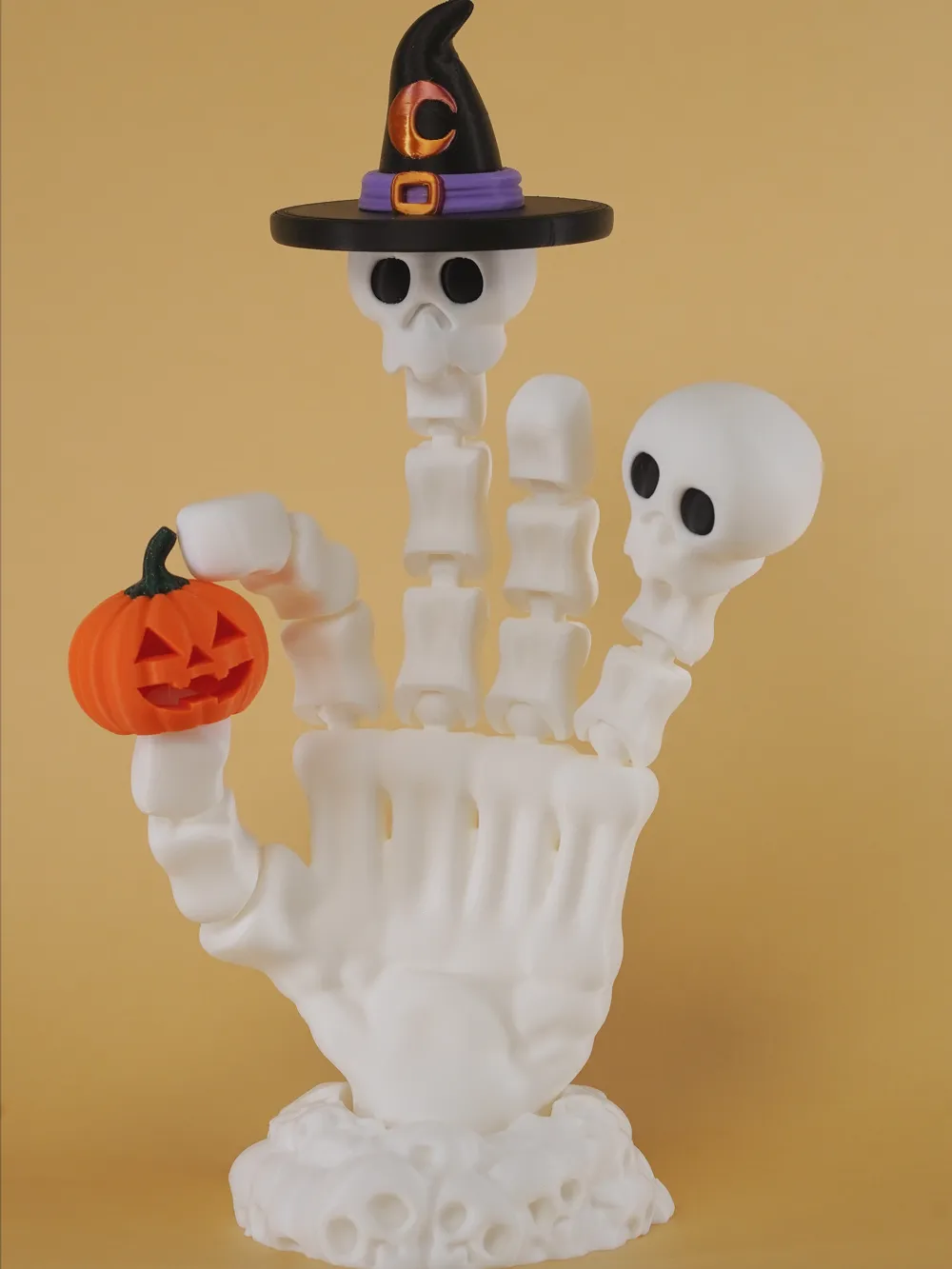 Articulated Skeleton Hand by MingGY MakerWorld: Download Free 3D Models