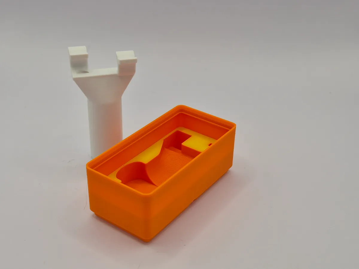 Gridfinity 1x2 bin for EZ-Z Luber - Free 3D Print Model - MakerWorld
