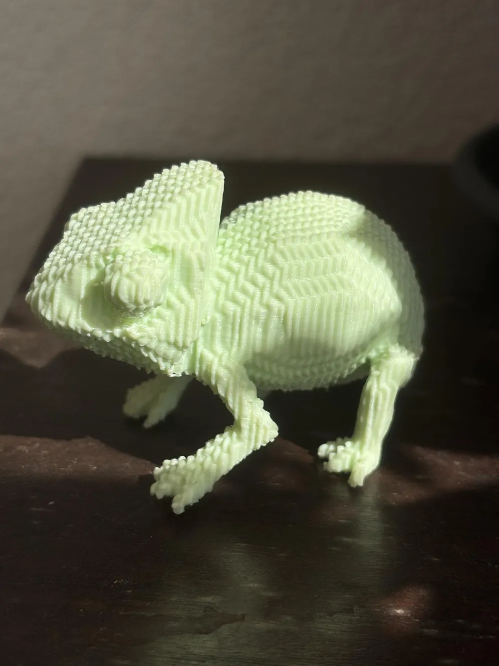 Knitted Chameleon by Neky MakerWorld: Download Free 3D Models