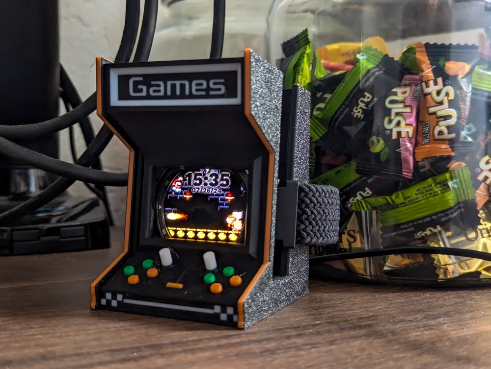 [MINI EDITION] Smart Watch Arcade Charger by Hollandje MakerWorld ...