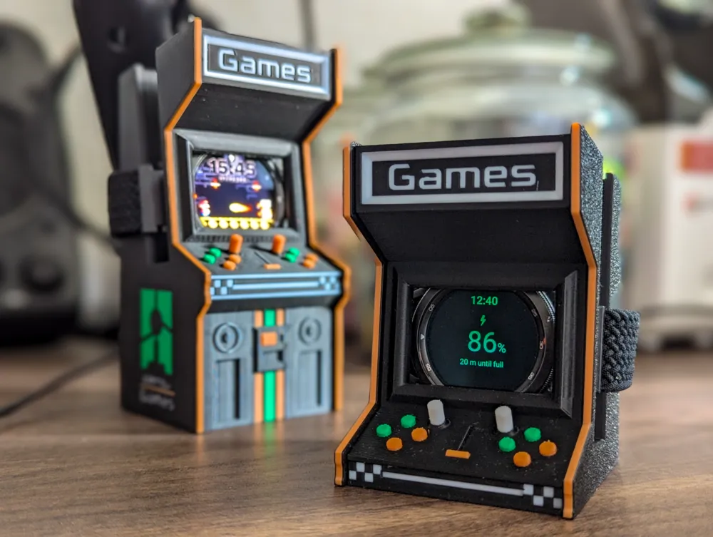 [MINI EDITION] Smart Watch Arcade Charger by Hollandje MakerWorld ...