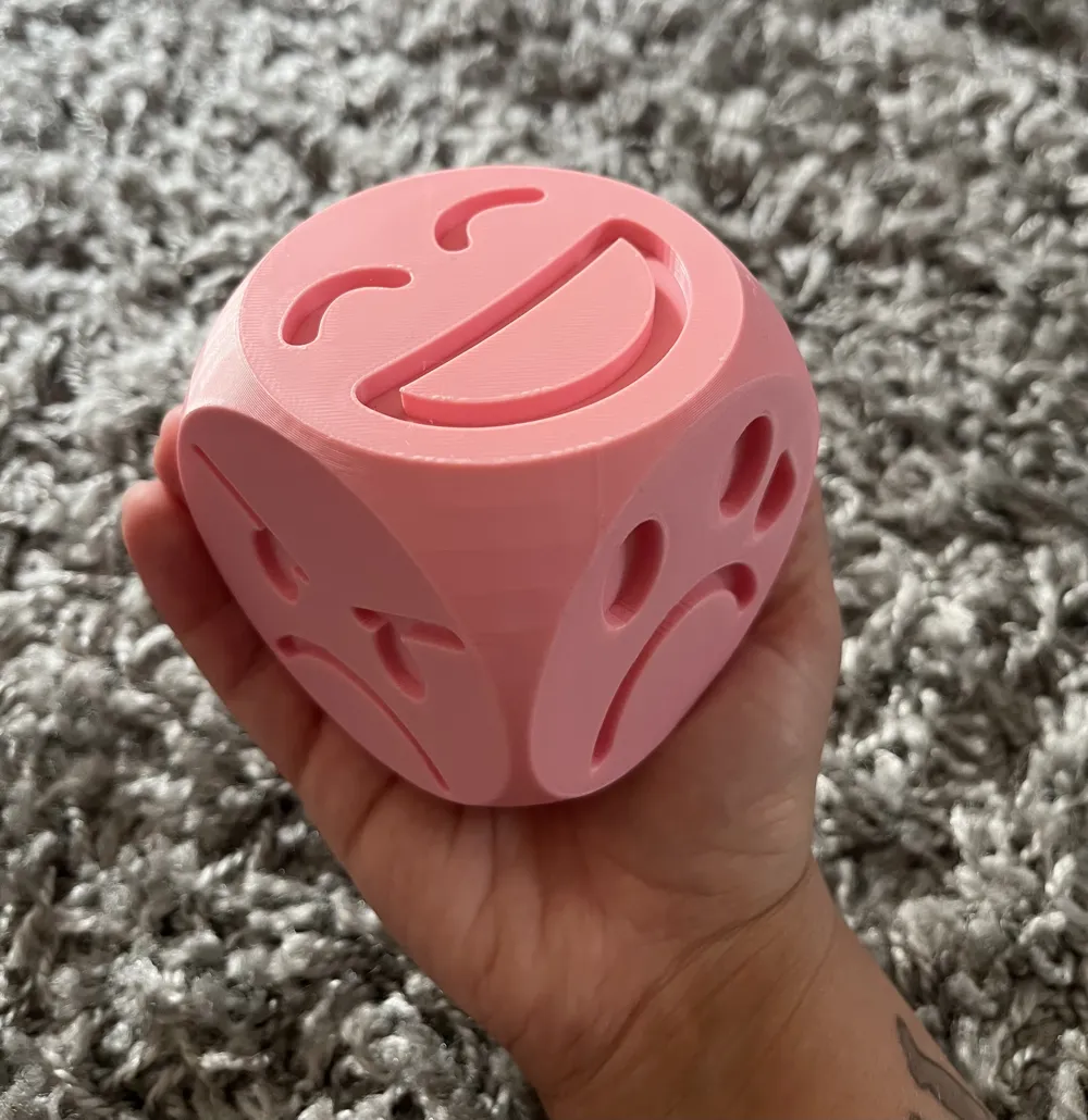 Big Feelings Dice – Emotion Cube by elenassenMakerWorld: Download Free ...