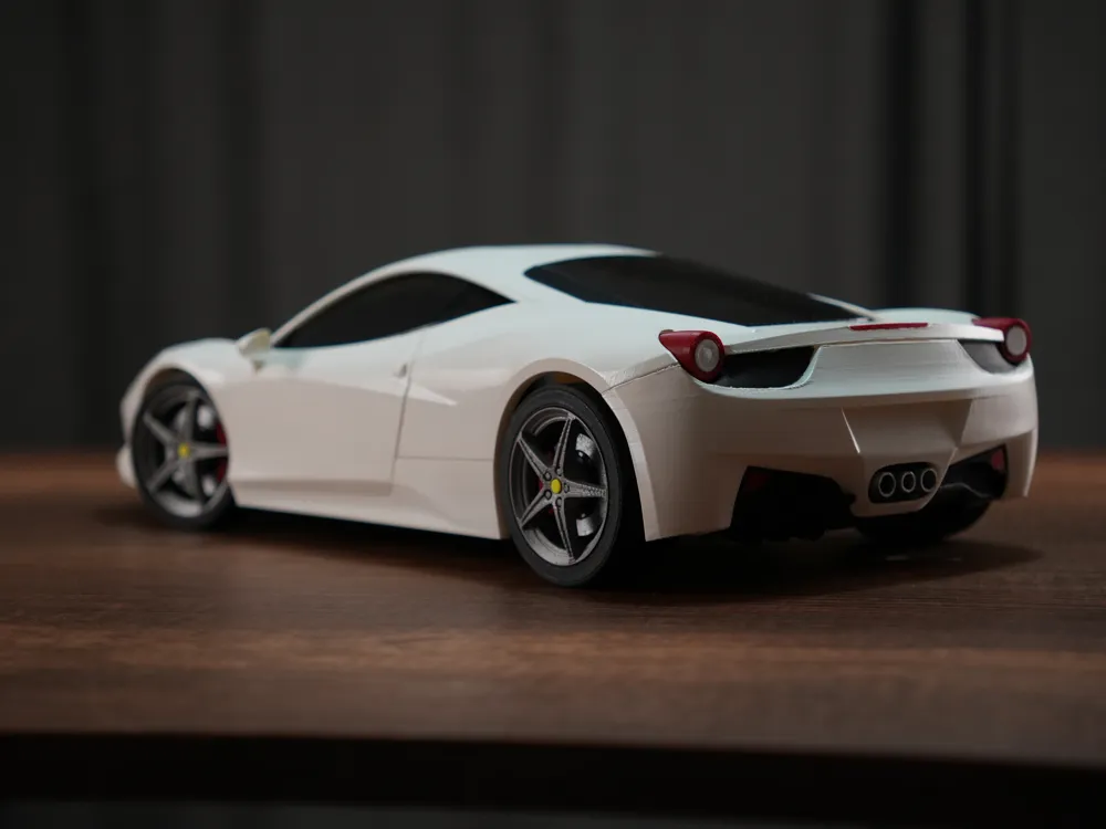 458 Italia - 1/10 Scale Model - Modello di stampa 3D gratuito - MakerWorld