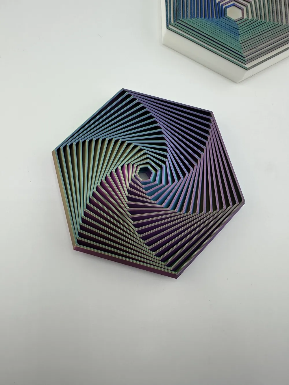 Hexagon Fractal Fidget - Free 3D Print Model - MakerWorld