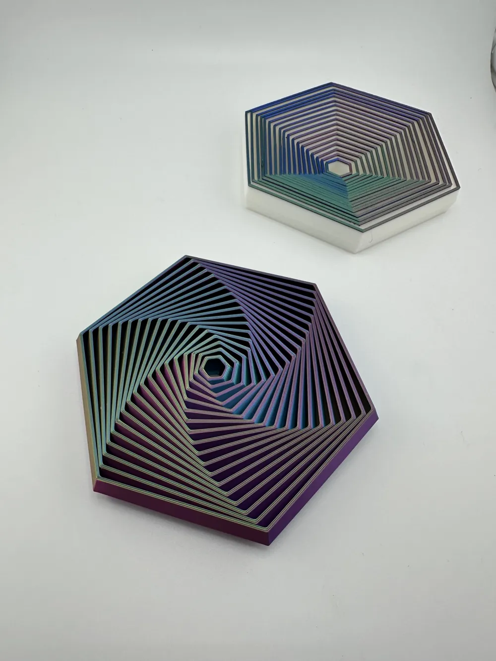 Hexagon Fractal Fidget - Free 3D Print Model - MakerWorld