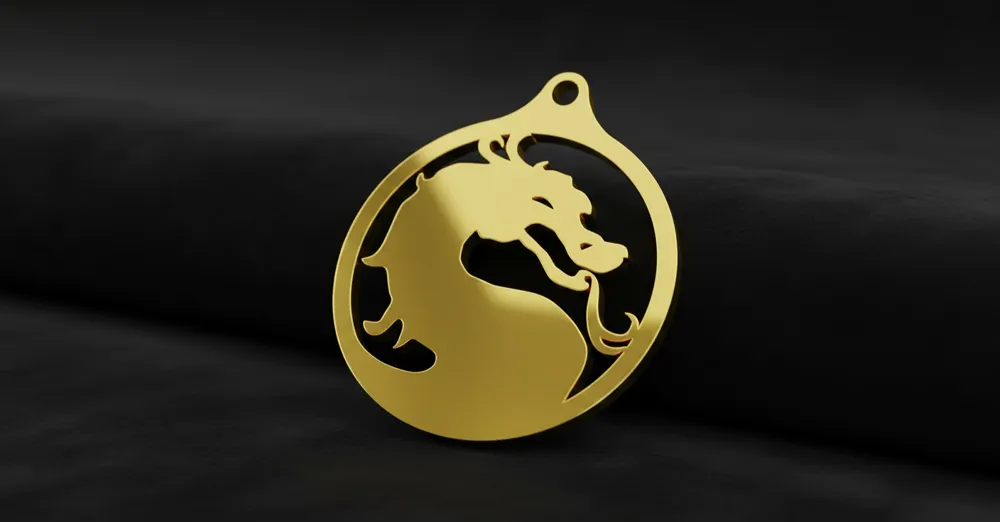 Mortal Kombat Keychain - Free 3D Print Model - MakerWorld