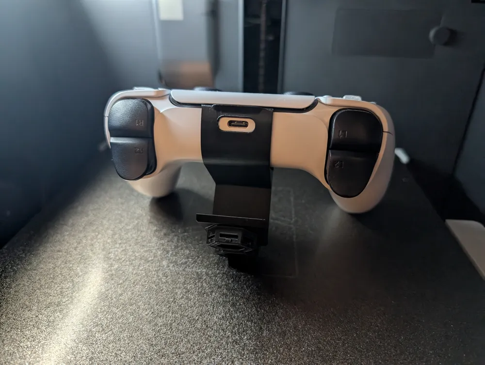 PS5 Dualsense Holder/Cradle/Mount - HSW - Free 3D Print Model - MakerWorld