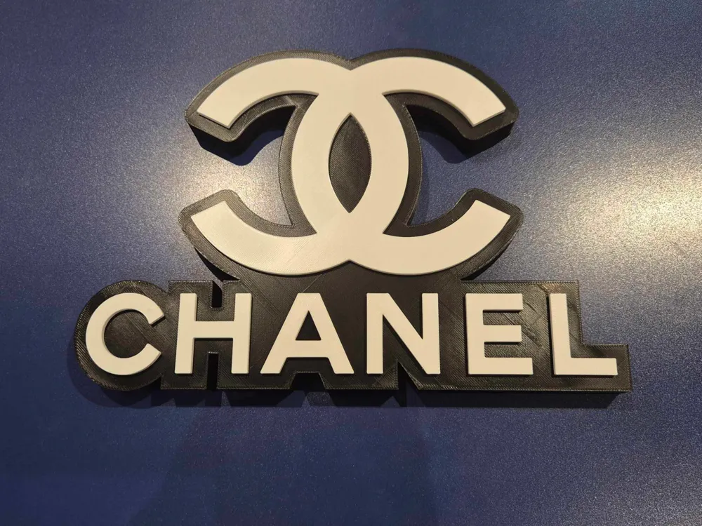 Logo Chanel by AD Impression 3DMakerWorld: Download Free 3D Models