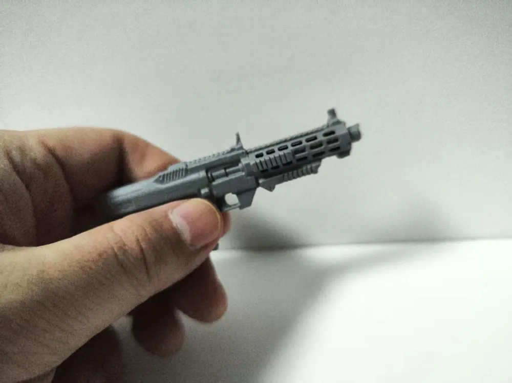 Sci-Fi Laser Gun for Military Figures by BennyJinn MakerWorld: Download ...