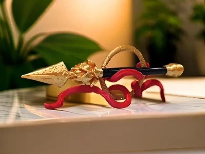 Nezha—Fire-tipped Spear Neutral Pen + Universe Ring and Universe ...