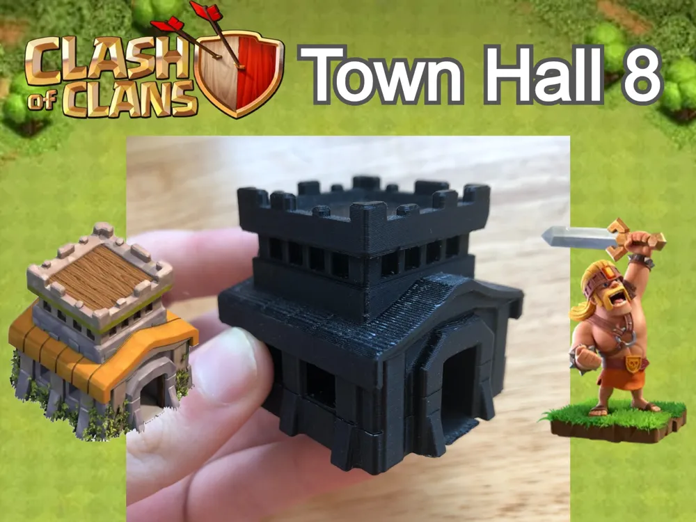 Town Hall 8 by LCoolo - MakerWorld