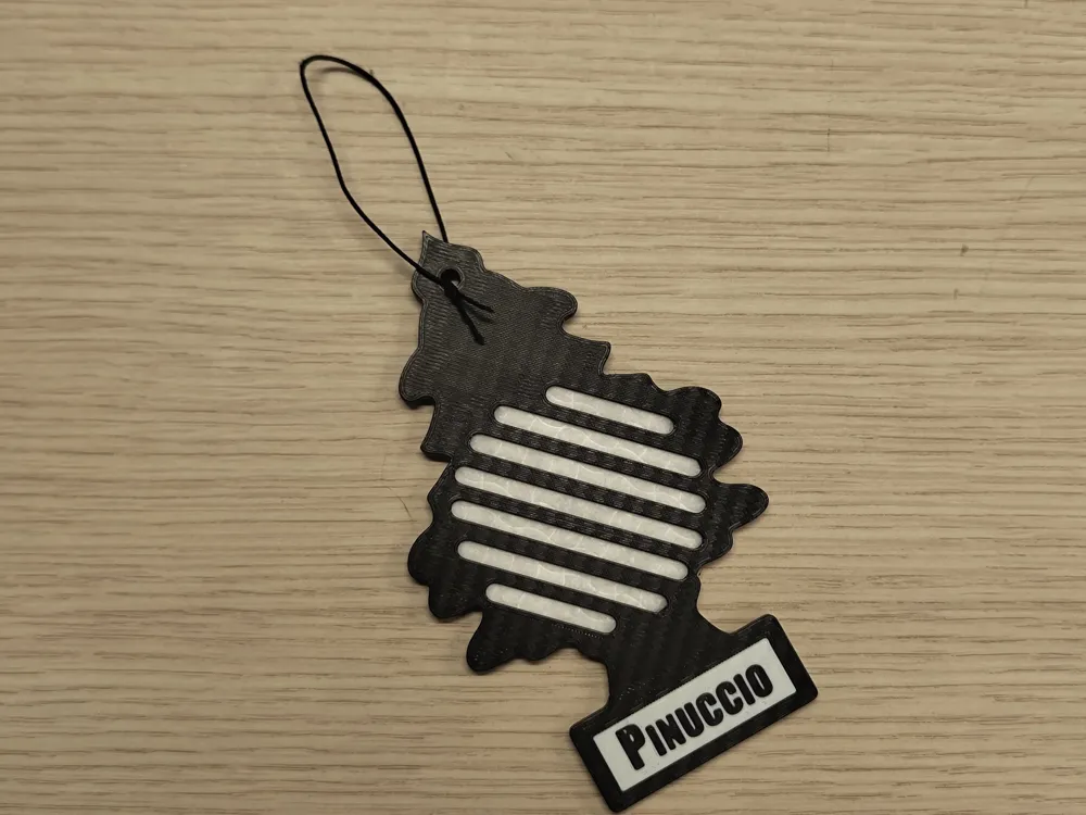 Reusable Car Air Freshener, Pinuccio PINO by DaLu_3D MakerWorld ...