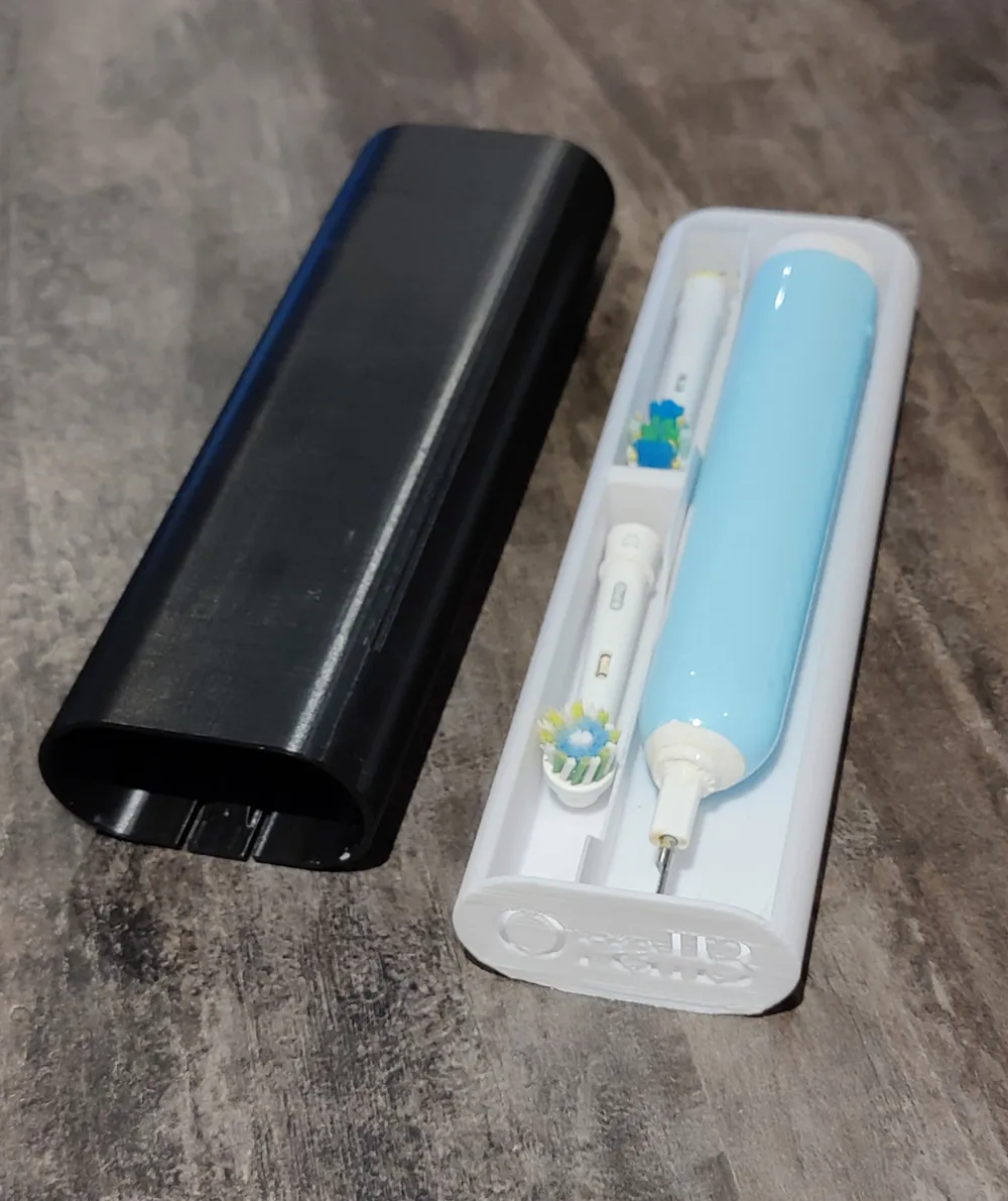 Oral-B Electric Toothbrush Travel Case (Travel Box) - Free 3D Print ...