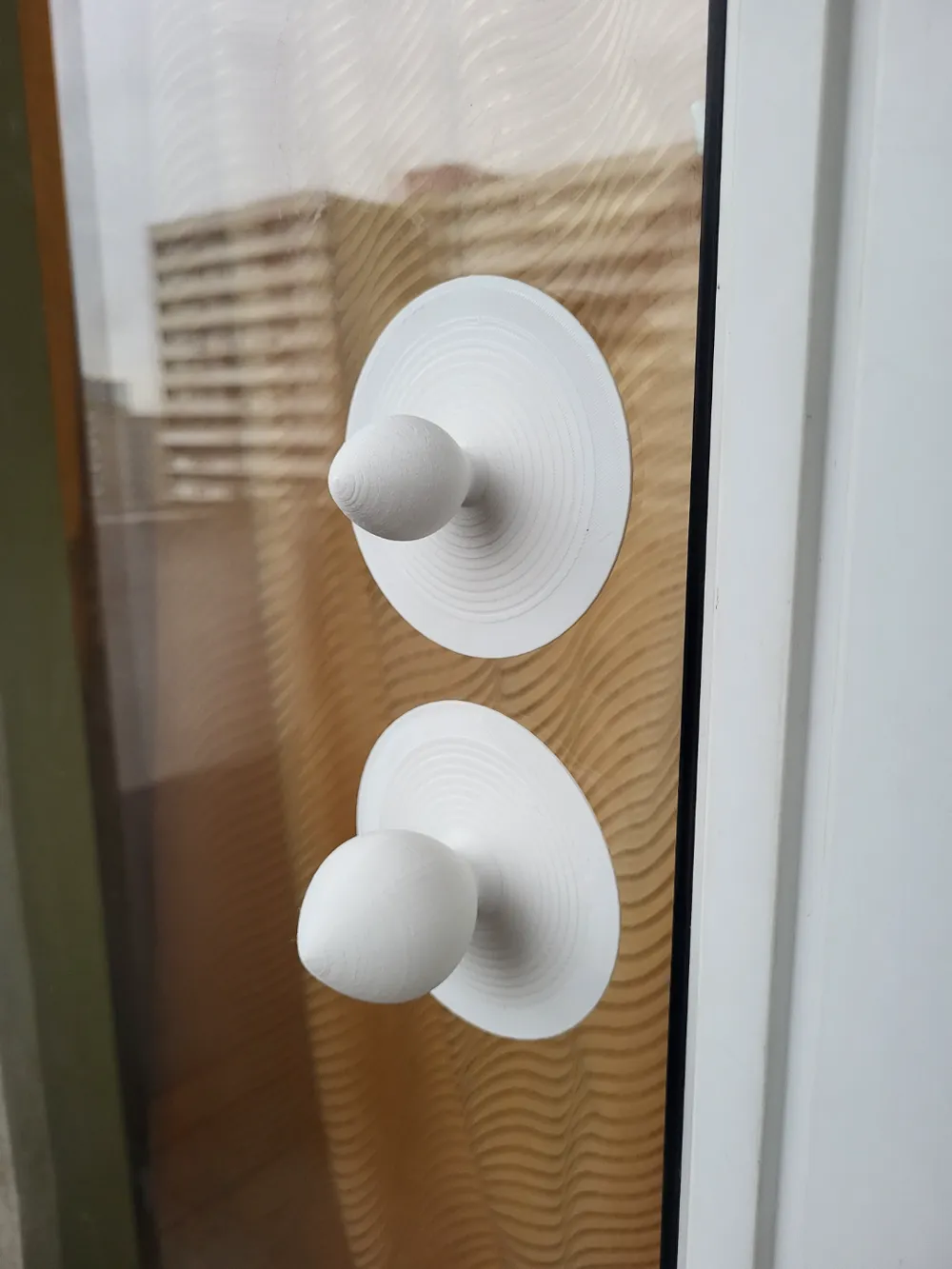 suction balcony door knob by japonicki - MakerWorld
