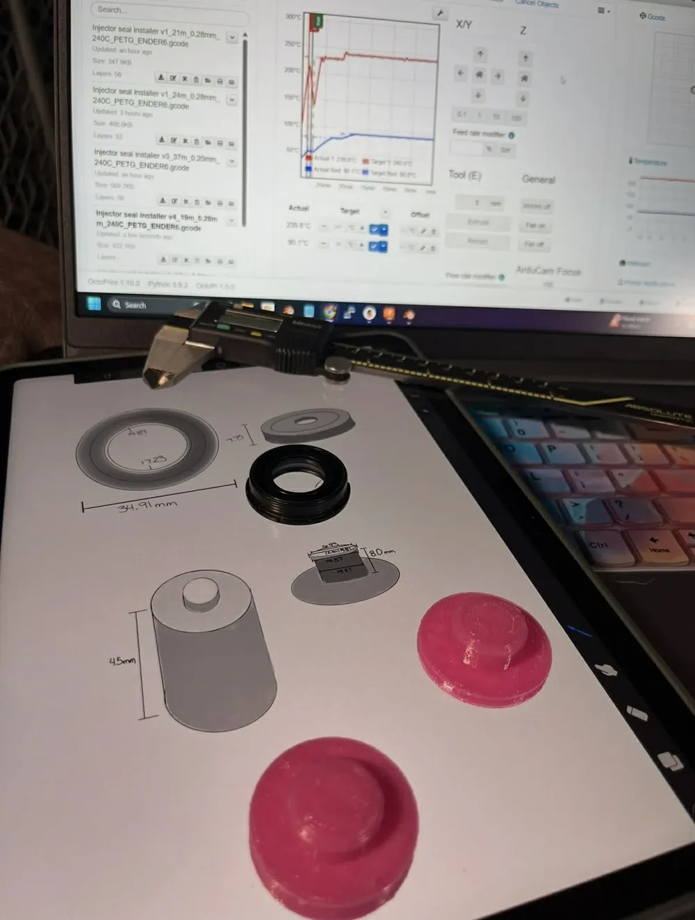 Injector seal installer - Free 3D Print Model - MakerWorld