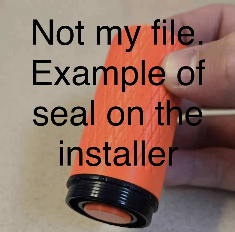 Injector seal installer - Free 3D Print Model - MakerWorld