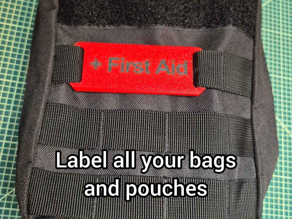 Molle Name Tags - Collection by Sunshine_Design MakerWorld: Download ...