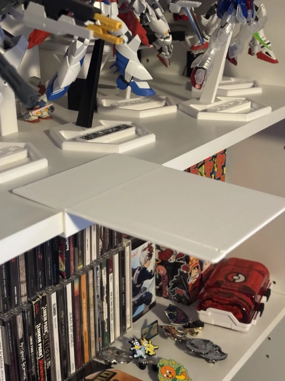 Book Shelf Extender by jodgyMakerWorld: Download Free 3D Models