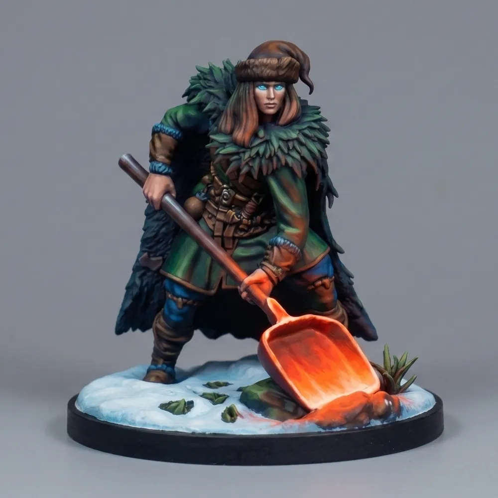 Hervor Bloodtooth - Valheim 3D Print Miniature - Free 3D Print Model ...