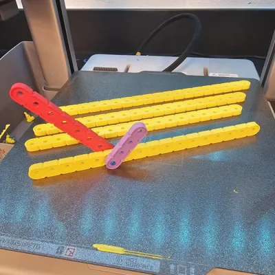 Vex IQ Compatible 1x17 - 1x20 connection pieces - Free 3D Print Model ...
