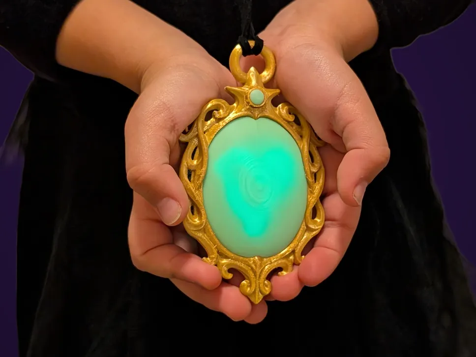 Magical Glow Amulet for Kids - Free 3D Print Model - MakerWorld