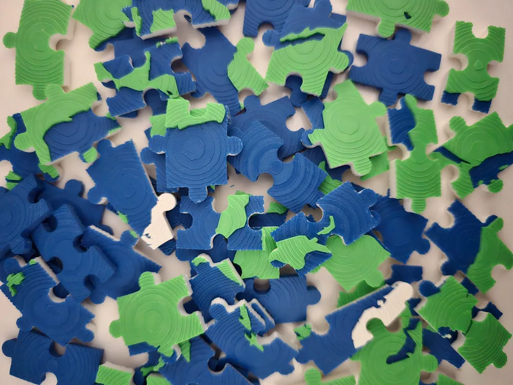 182 Piece Globe Earth Jigsaw Puzzle by Rusty MakerWorld: Download Free ...