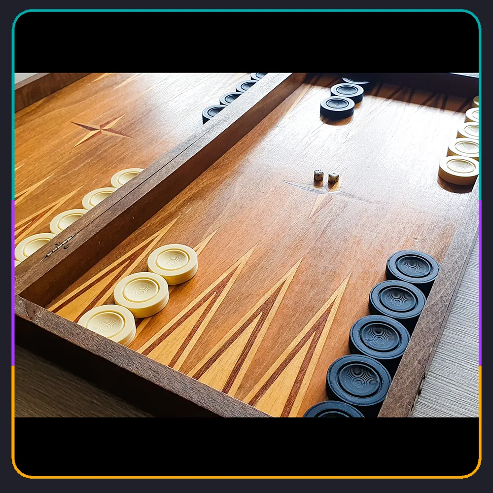 Backgammon Checkers Coins by PLAmenPRINT - MakerWorld