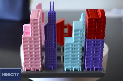 MINI-CITY - Modular Miniature City Blocks by Kit Crafters MakerWorld ...