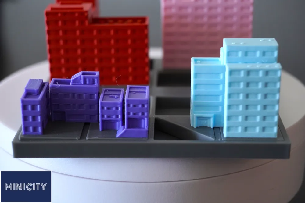 MINI-CITY - Modular Miniature City Blocks by Kit Crafters MakerWorld ...
