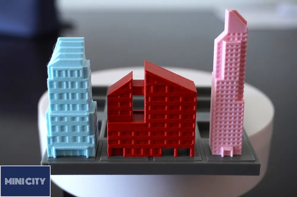 MINI-CITY - Modular Miniature City Blocks - Free 3D Print Model ...