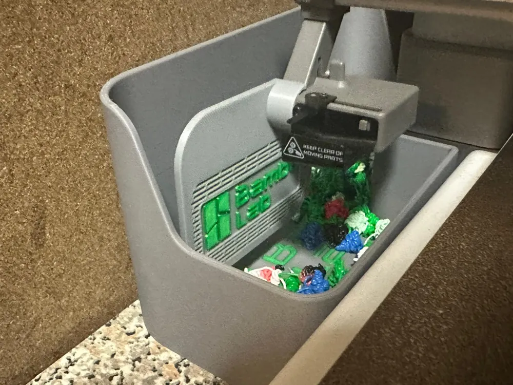 Bambu Lab A1 / A1 Mini Poop Deflector - Free 3D Print Model - MakerWorld