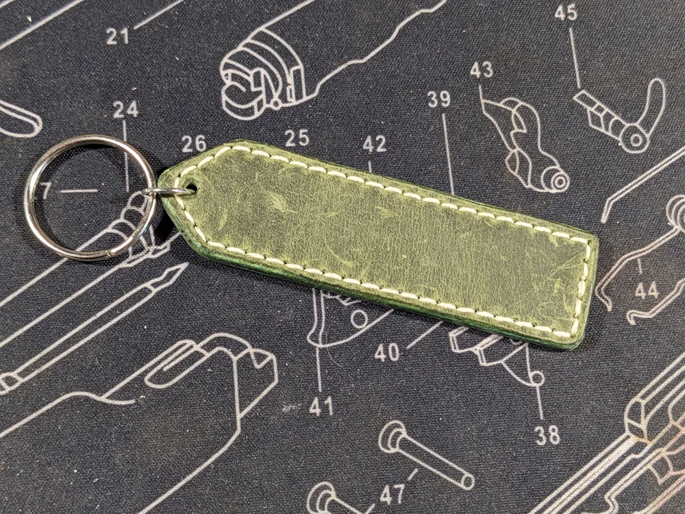 Leather Key Chain Template by TheBigOne - MakerWorld