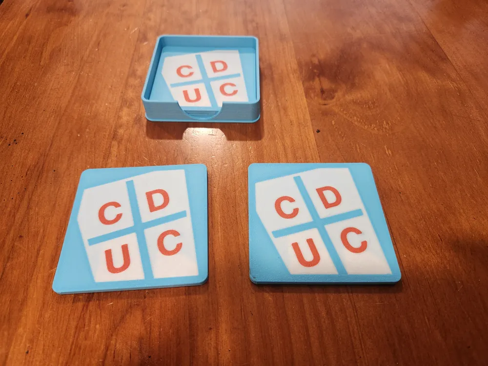 Posavasos Universidad Católica Chile por myevenes MakerWorld: Descarga ...