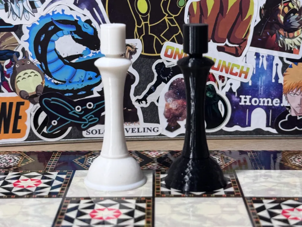 Code Glass Inspired Chess Figure Pawn by Ossibotreal - MakerWorld