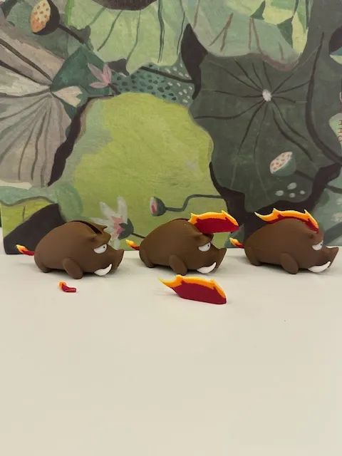 Maplestory | Fire Boar by 3D Pandi - MakerWorld